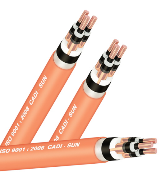 Cáp Trung Thế 36kV Cu/XLPE/CTS/PVC/DSTA/PVC 3x185mm2 Cadisun Giá Rẻ